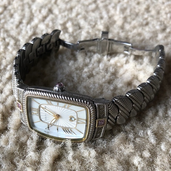 Judith Ripka | Accessories | Judith Ripka Stainless 4k Clad And ...